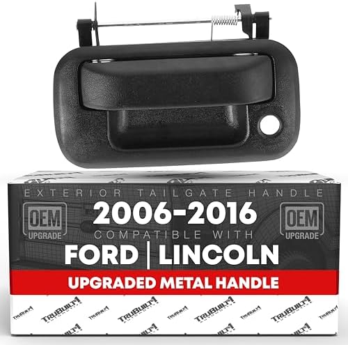 Amazon.com: Tailgate Handle, Upgraded Metal w/ Keyhole - Compatible ...