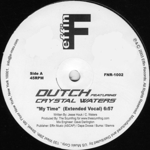 Amazon.com: My Time - Dutch Feat Crystal Waters 12": CDs & Vinyl