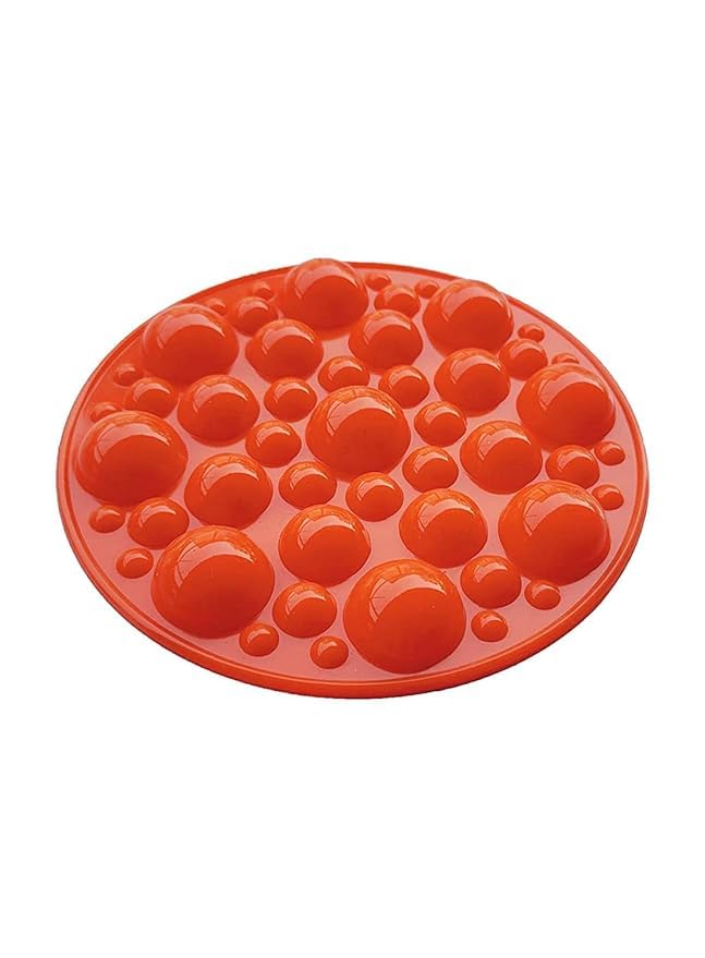 SR Silicone Chocolate Mould (Bubble) Cake Mould Half Round Chocolate ...