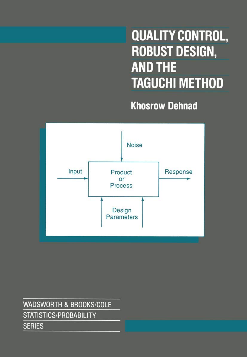 Buy Quality Control, Robust Design, and the Taguchi Method Book Online ...