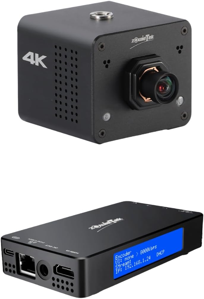 Amazon.com: zowietek 4K HDMI Video Encoder/Decoder, ZowieBox 4K NDI POV ...