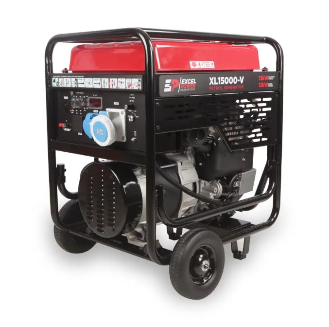 Excel Power 13KW Electric Start Open Framed Petrol Heavy Duty ...