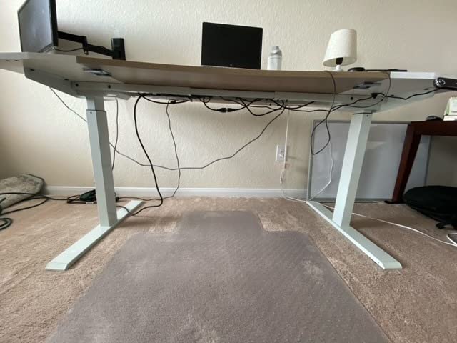 $32/mo - Finance BUNOEM L-Shaped 59" Height Adjustable Electric ...