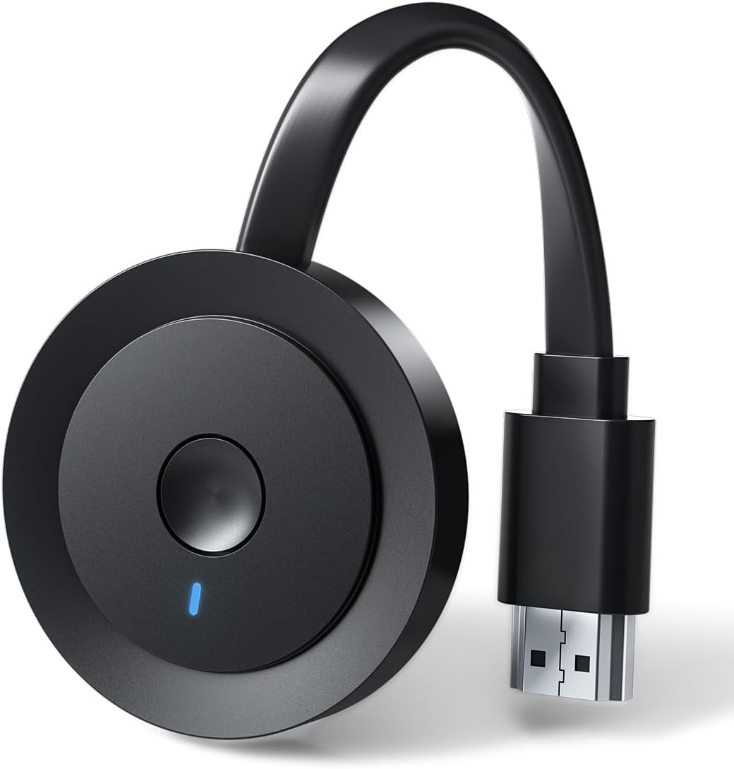 Amazon.com: DARLYOR 4K 1080P Wireless Display Adapter, Stream PPT ...