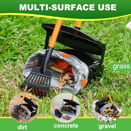 Snapklik.com : ROKOXIN Pooper Scooper For Large Dogs Heavy Duty Swivel ...