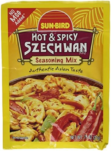 Amazon.com : Sun-Bird HOT & SPICY KUNG PAO CHICKEN Asian Seasoning Mix ...