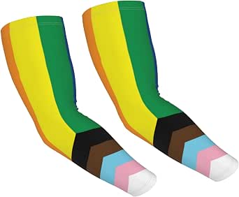 Amazon.com: Rmqsyhfz LGBT Gay Pride Arm Sleeves for Women Men Rainbow ...