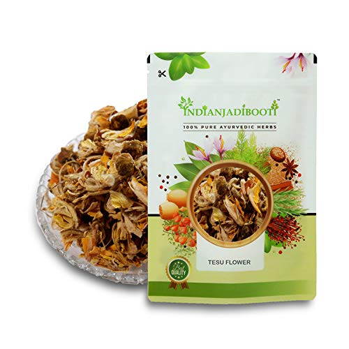 IndianJadiBooti Tesu Flower - Palash Phool - Phool Tesu - Dhak Fool ...