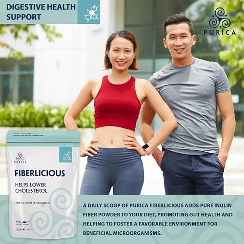 PURICA - Fiberlicious Chicory Root Fibre 800g - Pó de Suplemento de ...