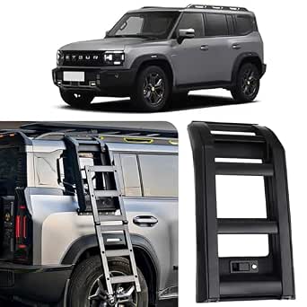 Roof Side Ladder Compatible with Jetour T2 2024 2025 Accessories ...