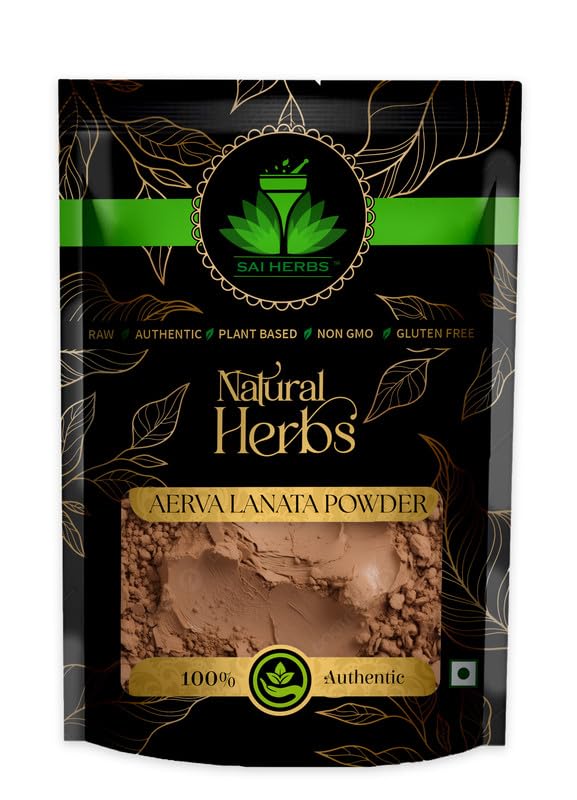 Buy SAI HERBS Aerva Lanata Powder - Chaya Powder - Paashanbheda Powder ...