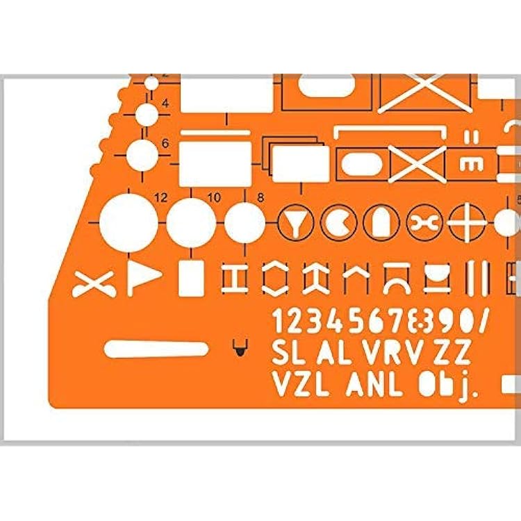 Standard Graph Template Stencil with Military Liberia | Ubuy