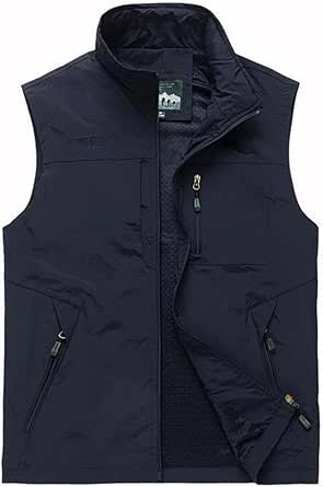Men's Vests Mens Jacket Sleeveless Vest Spring Summer Autumn Casual ...