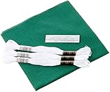 ・ブランド:Olympus・製造元:オリムパス製絲(Olympus Thread)・モデル:-・製造元/メーカー部品番号:X-101・素材・材質:布、ししゅう糸:綿100%、クロス針:はがね・仕様:初~中級者向き、打込目数:13カウント/1...