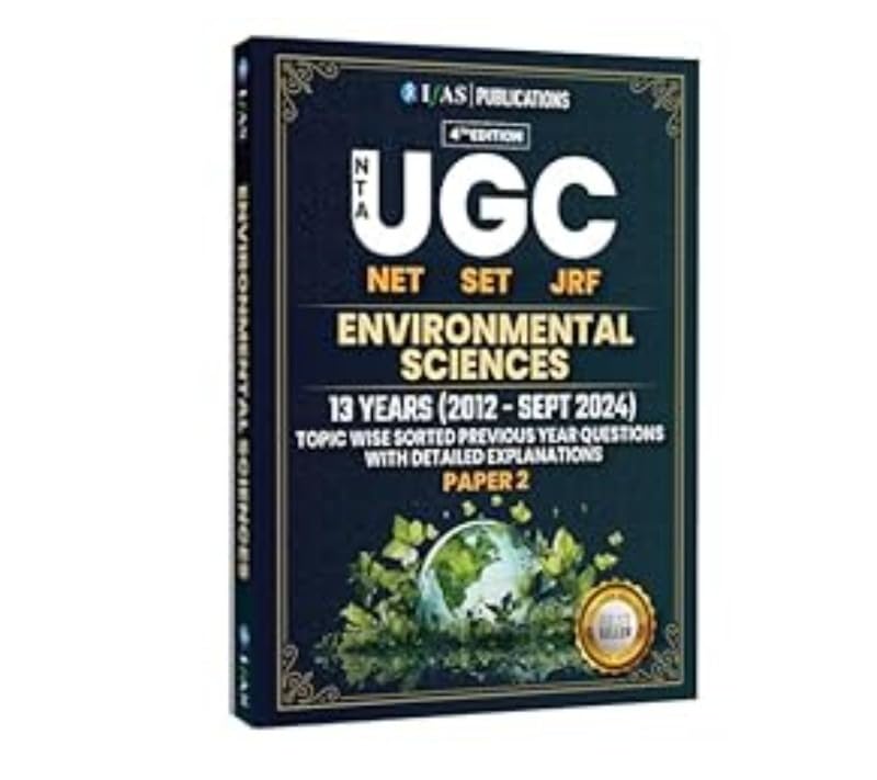 Buy UGC NET Environmental Science Paper 2 Book | Previous Year Solved Papers 2025 Updated ...