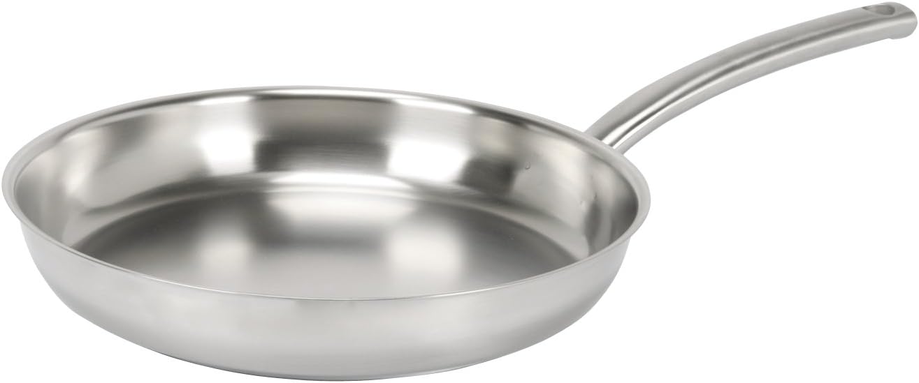 Amazon.com: SITRAM 28 cm 3-Piece Stainless Steel Frypan : Everything Else
