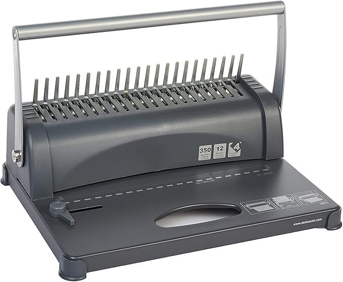 Hole Binding Machine | Heavy Duty Comb Binder for A4 Documents | Binds ...