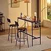 Amazon.com - Dining Table Set for 2, Bar Table and Chairs Set ...