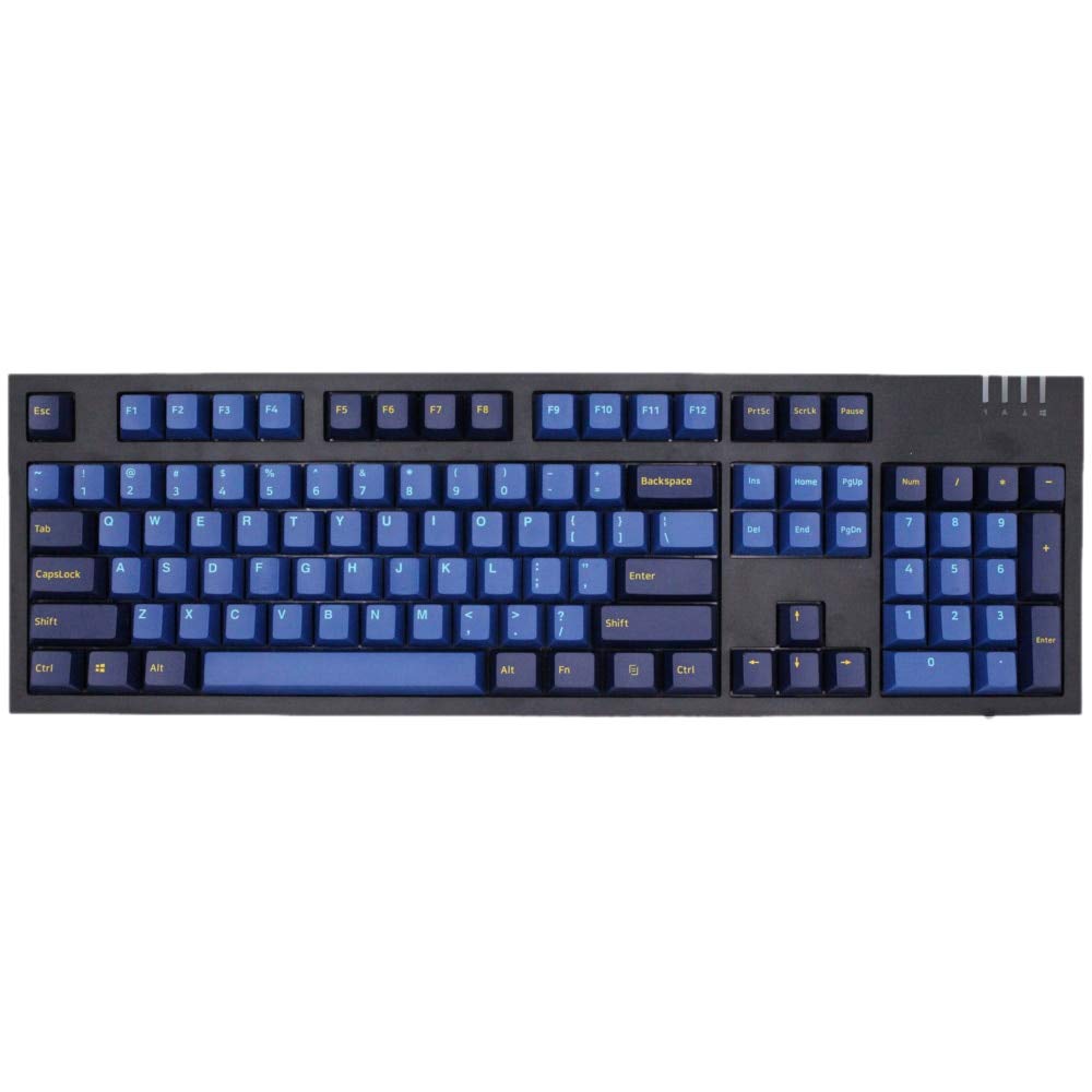 Buy Keycap Midnight Blue Cherry Profile Keycap Double Thick PBT Keycaps ...