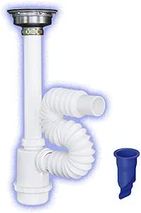 Fleximatc 2335A Céspol flexible con contra canasta de acero inoxidable ...