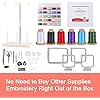 Amazon.com: POOLIN EOC06 Embroidery Machine 7.9x11 Inch Large Hoop for ...