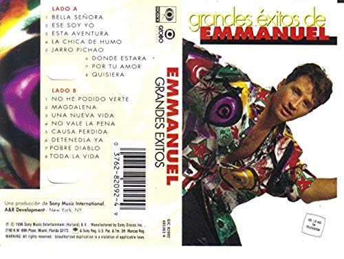 Emmanuel - Grandes Exitos De - Amazon.com Music