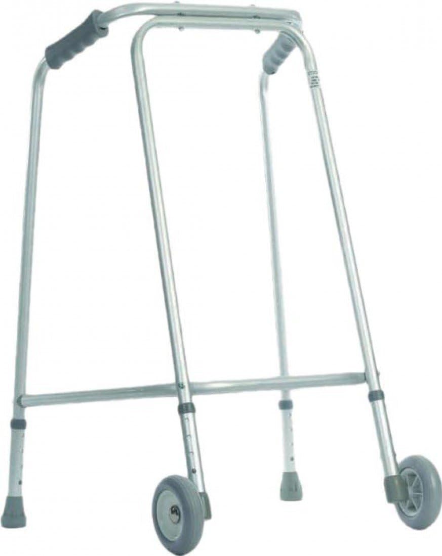 Aidapt Standard Extra Large Frame Adult Adjustable Height Aluminium ...