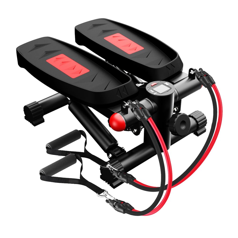 Amazon.com : Mini Stepper with Resistance Bands，Stair Steppers for ...