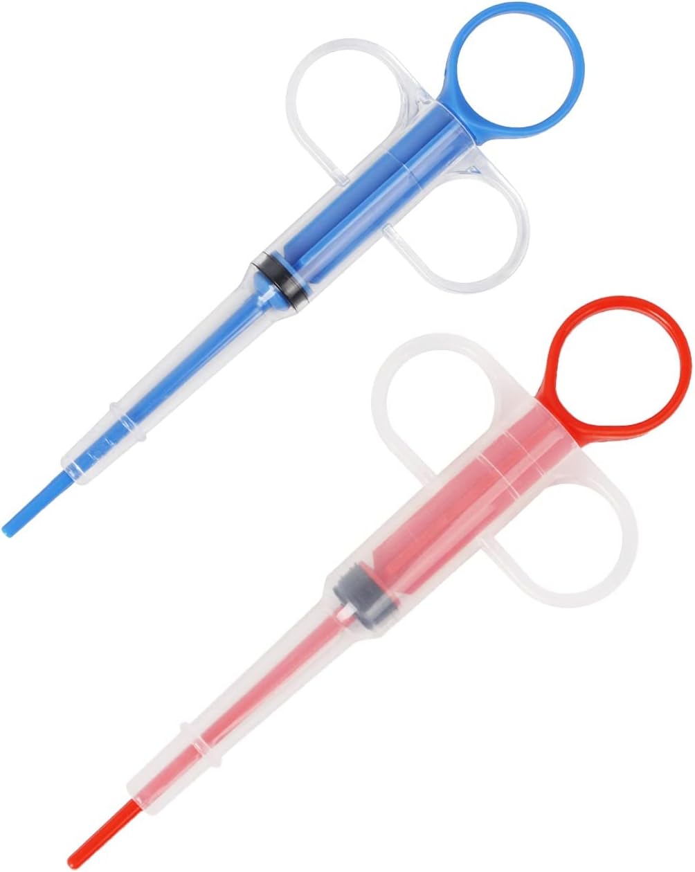 LICHUANUK Pet Pusher Syringe, 2 Pieces Tablet Feeder, Medication Feeder ...