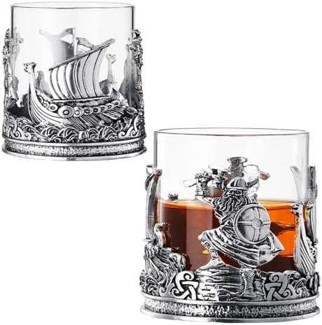 Amazon.com | Viking & Mythological Pewter Whiskey, Wine, Beer & Water ...