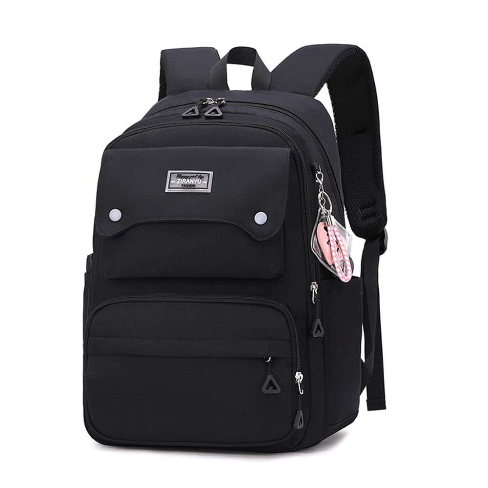 Amazon.com | Kids Casual Backpack Solid Color Girls Elementary and ...