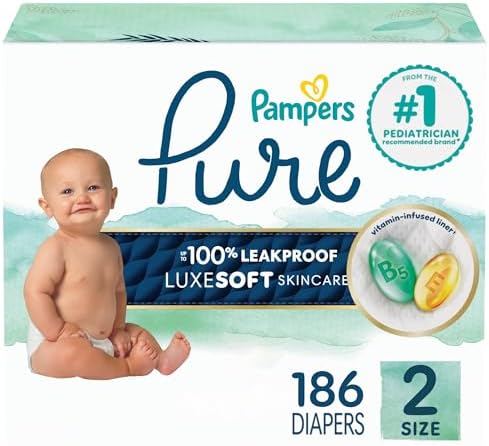 Amazon.com: Huggies Size 1 Diapers, Skin Essentials Baby Diapers, Size ...