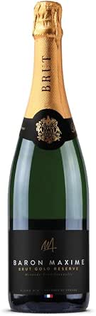 Vino Blanco Espumoso Baron Maxime Brut Gold Reserve 2021-750 mililitros ...