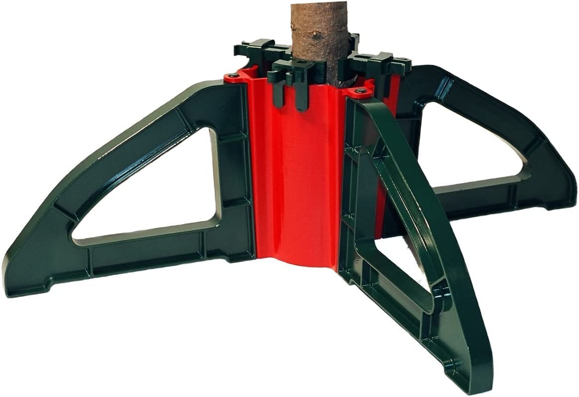 Amazon.com: Omega Christmas Tree Stand with Clamping System - for Real ...