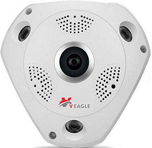 Buy V EAGLE Fish Eye CCTv Camera 1MP Online at Low Prices in India ...