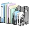 Amazon.com: VEESUN Desk Organizers Metal Desk Magazine File Holder ...