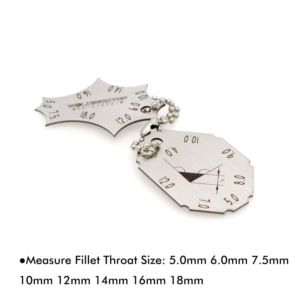 Snapklik.com : WeldingStop Pocket Fillet Weld Gauge Welding Gauge