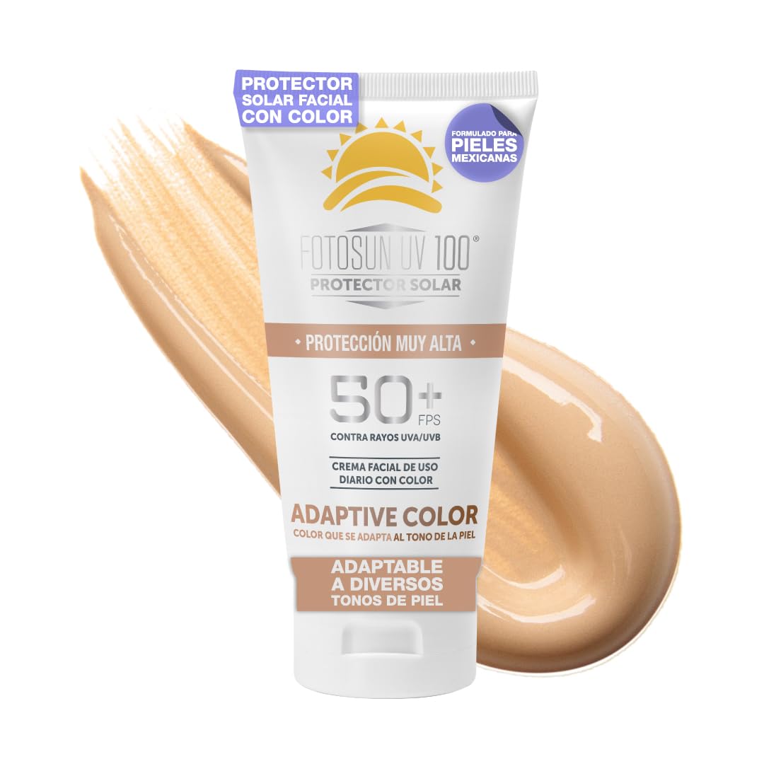 Fotosun UV 100 Protector Solar Adaptive Color Bloqueador Facial ...
