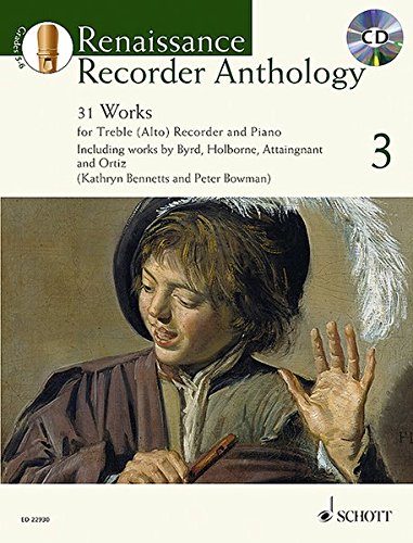 Renaissance Recorder Anthology 3: 31 Works for Treble (Alto) Recorder ...