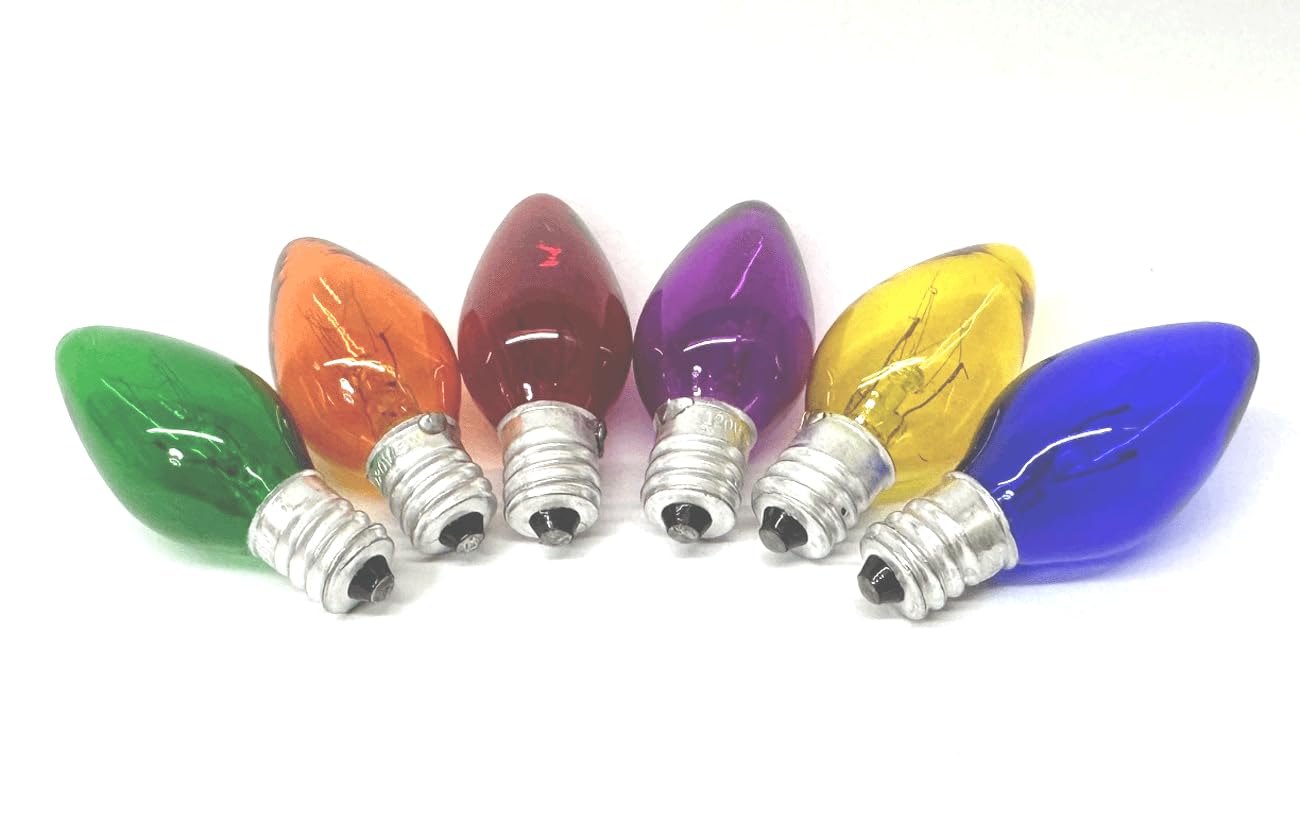 Sweet Online Deal Six Assort Colors Night Light Bulb 6PC - Amazon.com