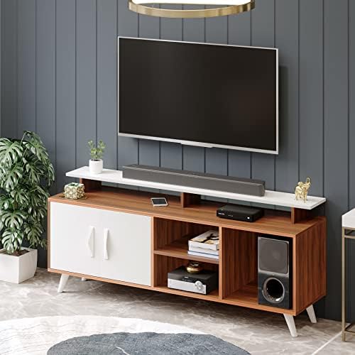 CASPIAN Engineered Wood Furniture Tv Unit For Living Room | Tv Unit ...