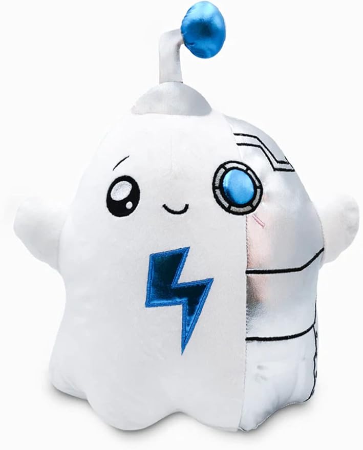 Lankybox Cyborg Plush Toy ,LED Light-emitting Cyborg Soft Stuffed Plush ...