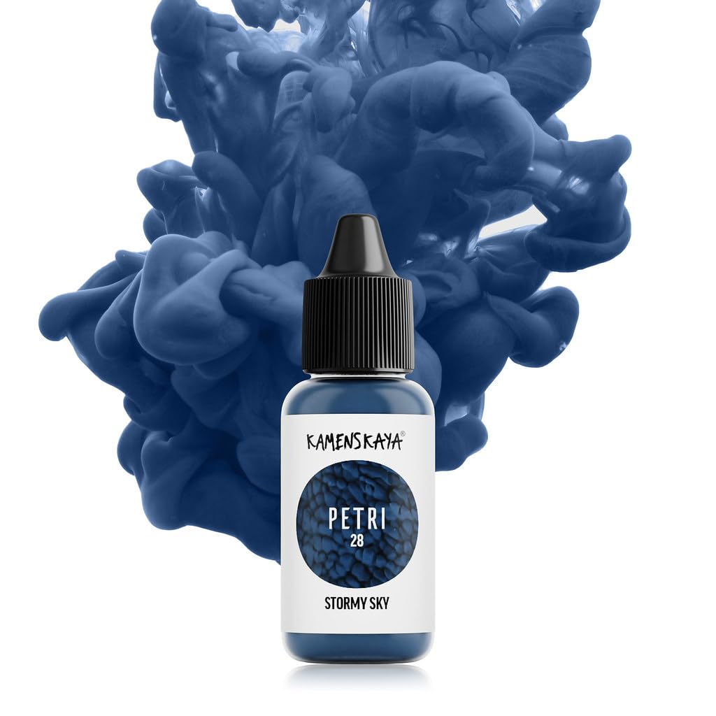 Amazon.com : KAMENSKAYA Alcohol Ink for Epoxy Resin Petri Art: Stormy ...