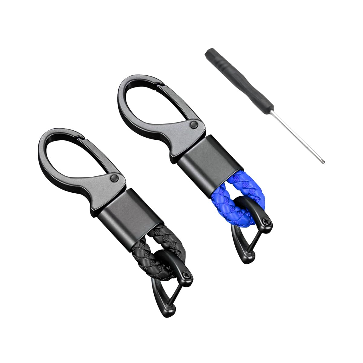 Amazon.com: Ohleats 2 PCS Car Keychain, Auto Key Fob Holder with Anti ...