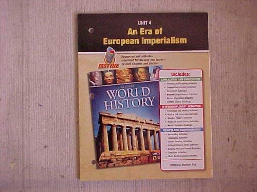 Unit 4 an Era of European Imperialism (Fast File, Glencoe World History ...