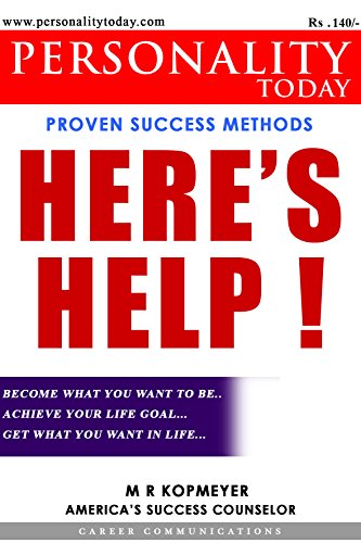 Amazon | Personality Today HERE'S HELP: Proven Success Methods (English ...
