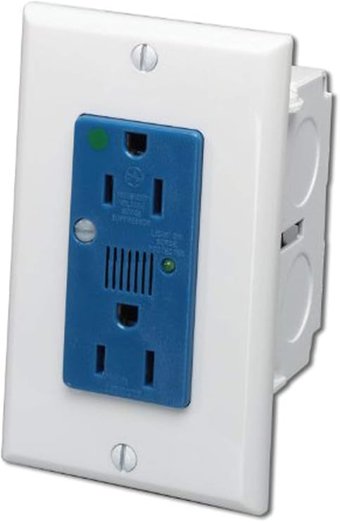 Amazon.com: Leviton J-Box Surge Protective Kit - Single AC Power Module ...