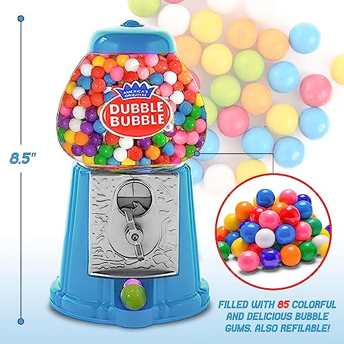 Snapklik.com : Gumball Machine For Kids 8.5 - Candy Dispenser Machine Includes 85 Gum Balls ...
