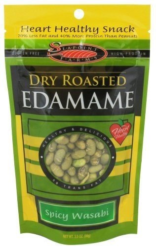 Amazon.com : SEA POINT FARMS EDAMAME DRY RSTD WASABI GF, 3.5 OZ, PK- 12 ...