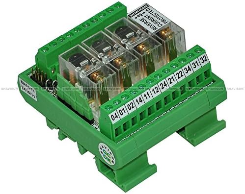 Phoenix Contact Make 8 Channel 24V 1 Changeover Relay Board with ...